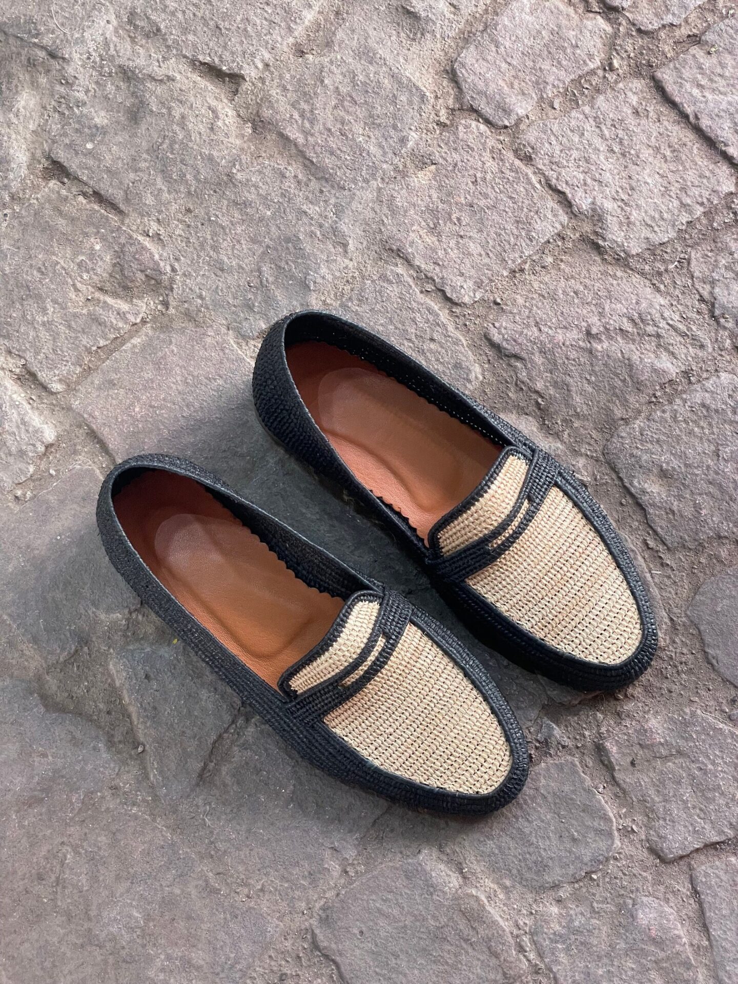 Moccasins Raffia shoes | Marrakesh artisan